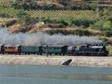 The Douro river historic train